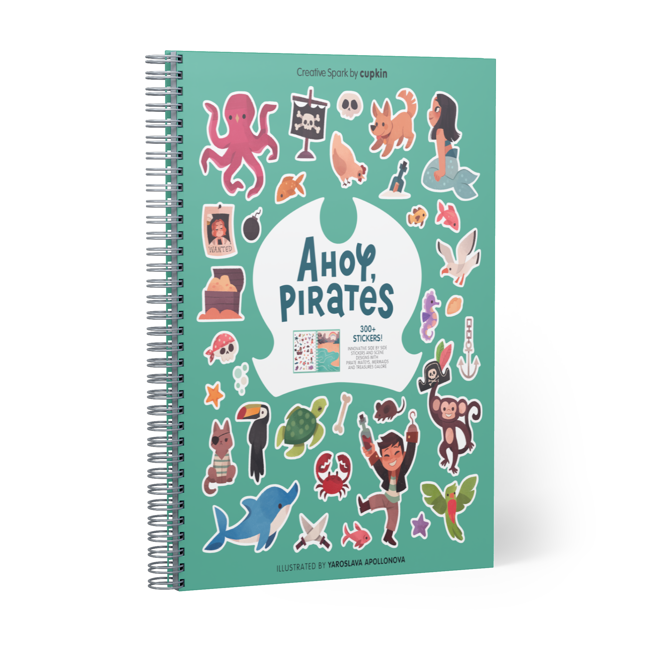 Ahoy Pirates Sticker Book – Poppylist Shop