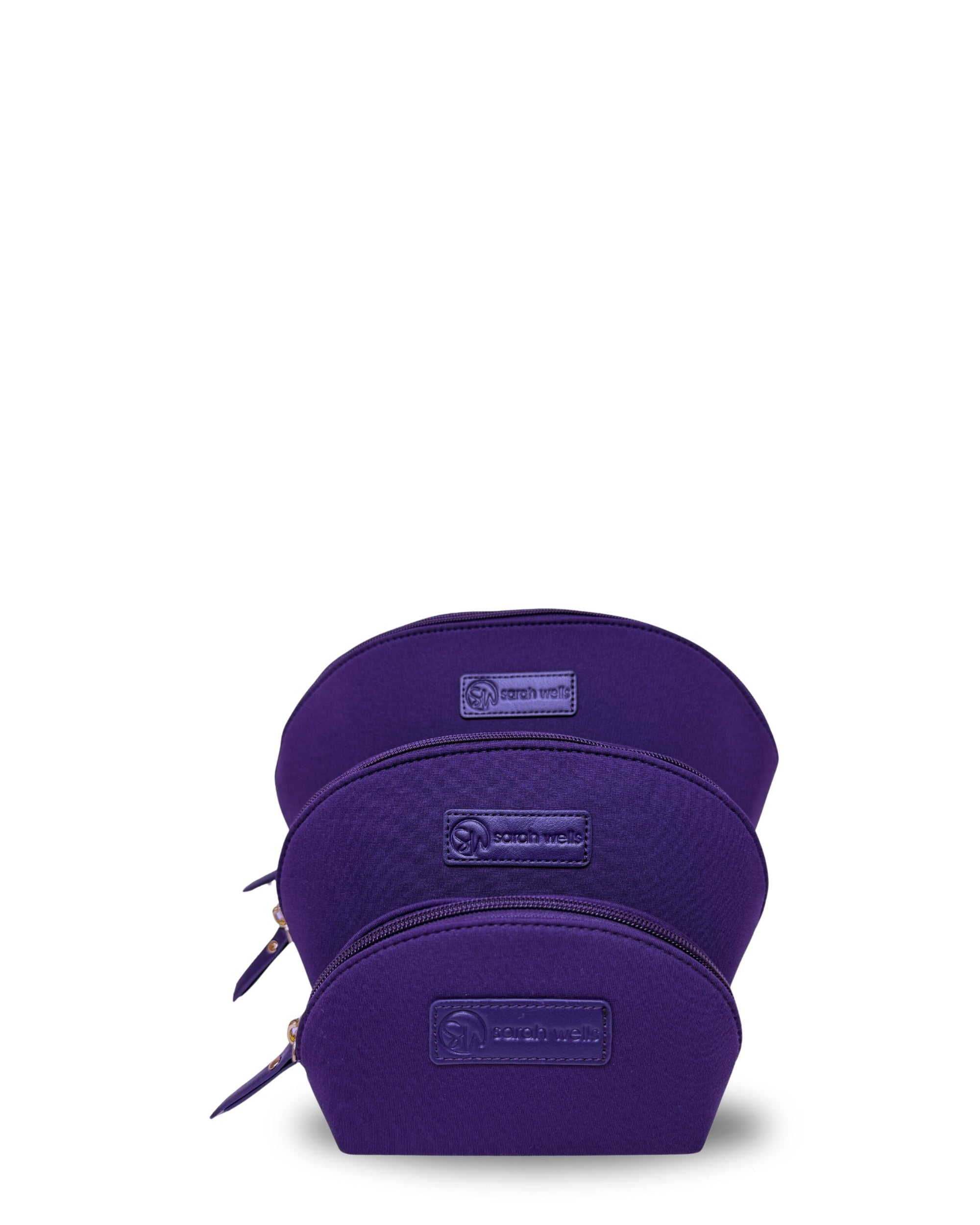 Sarah Wells PackSWell Neoprene Organizer Set of 3 – Washable Zipper Po ...